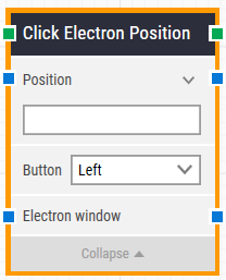 Click Electron Position | Electron Blocks | Leapwork Documentation